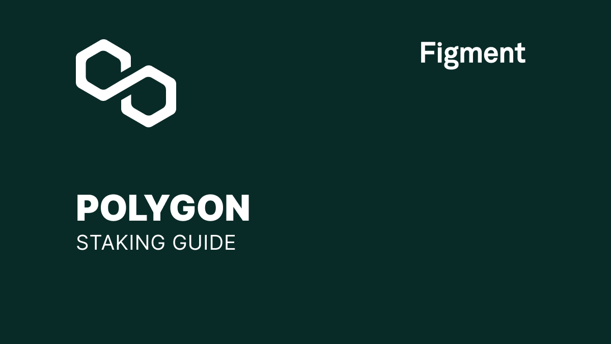 Polygon: Staking Guide - Figment